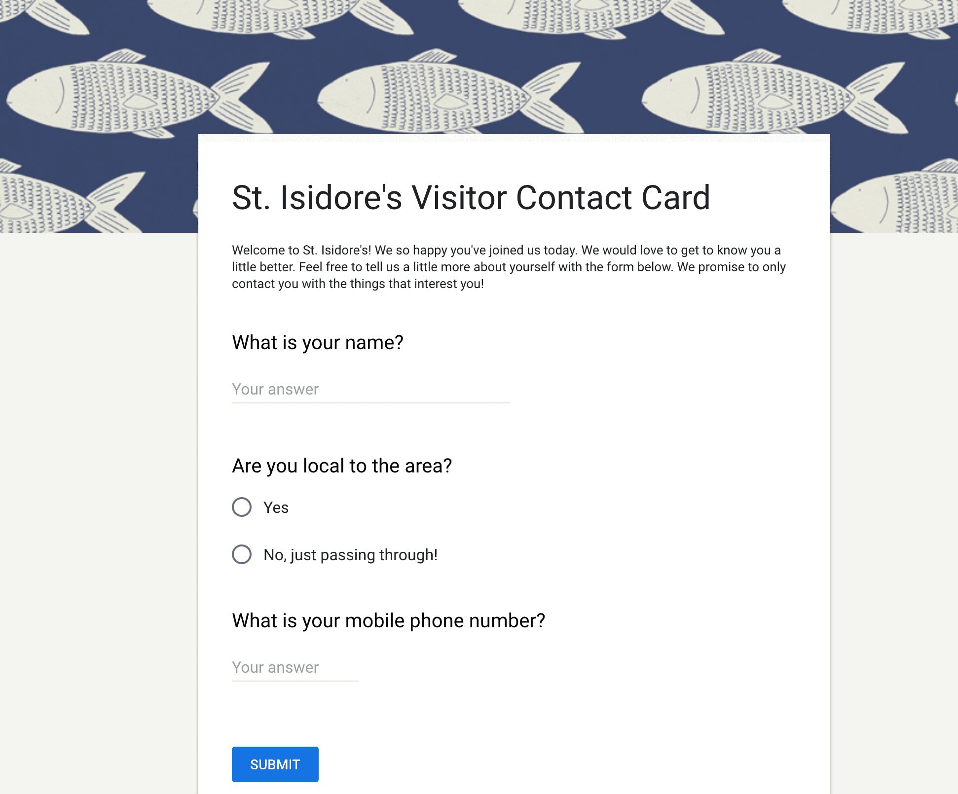 Create Useful Church Connection Cards - Tips & Examples