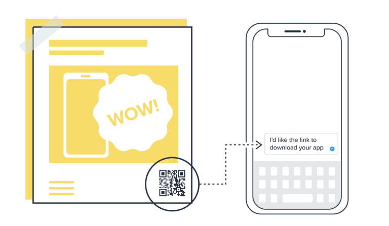 Create a QR Code to Text Your Customers | SimpleTexting