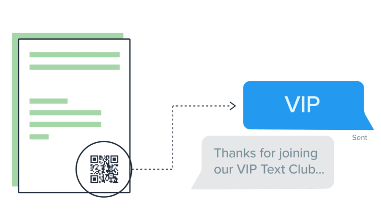 Create a QR Code to Text Your Customers | SimpleTexting