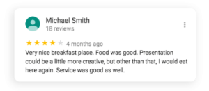 7 Good Review Examples from SMB Customers - SimpleTexting