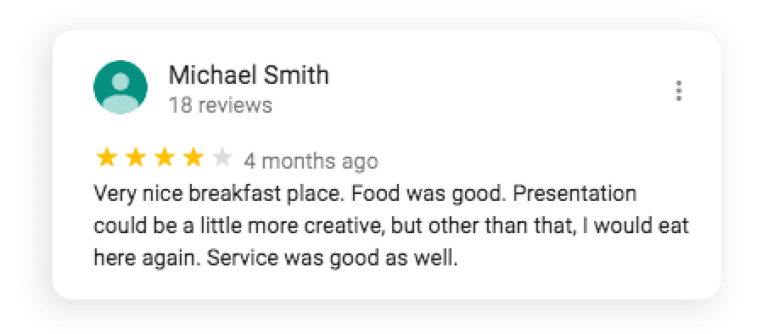 7 Good Review Examples from SMB Customers - SimpleTexting