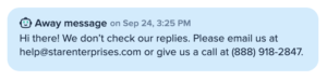 Out of Office Text - How to Set Up Away Message for Texts | SimpleTexting