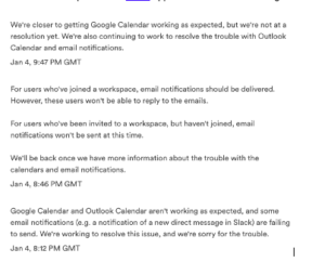 Examples of Communicating With Customers During an Outage | SimpleTexting