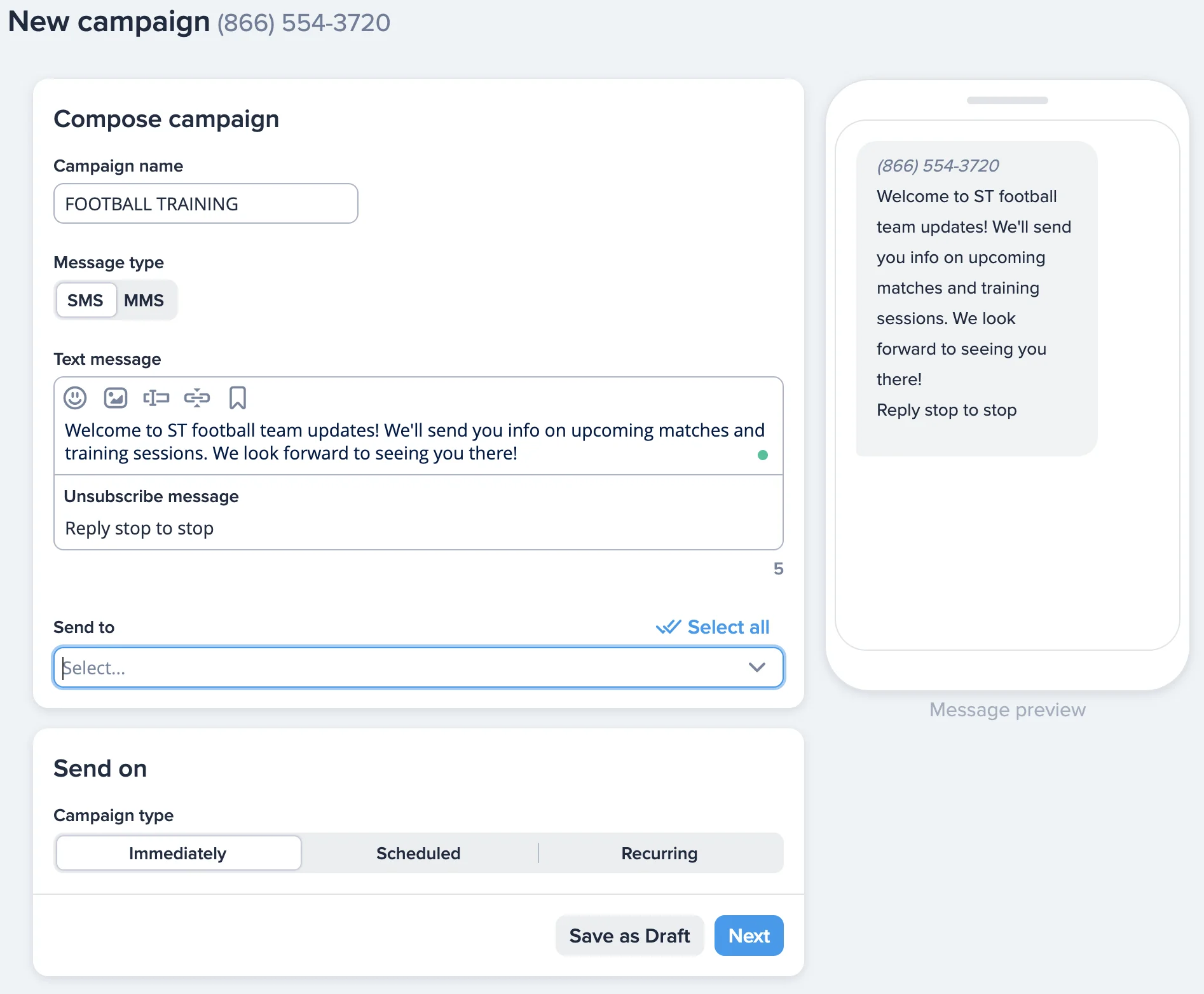 Sports Team Messaging | SMS for Sports Teams | SimpleTexting