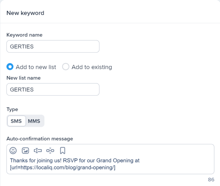 Craft the perfect restaurant opening soon message - SimpleTexting