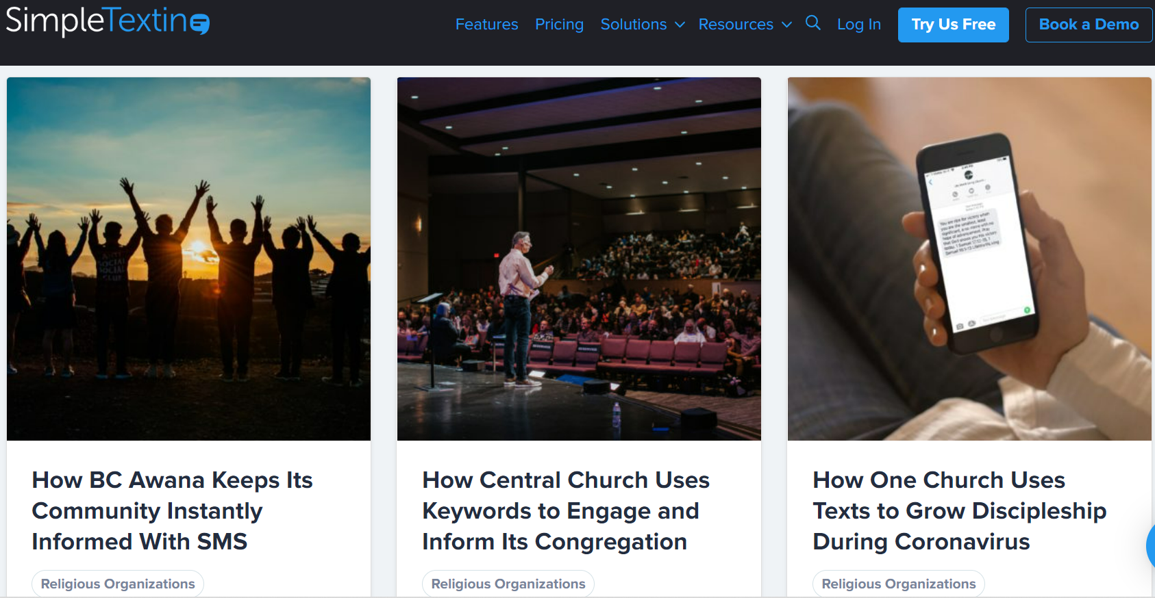 5 Top Church Texting Services - SimpleTexting