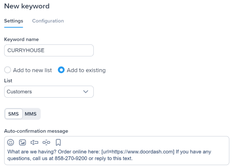 Easy SMS Ordering System for Restaurants | Text-to-Order | SimpleTexting