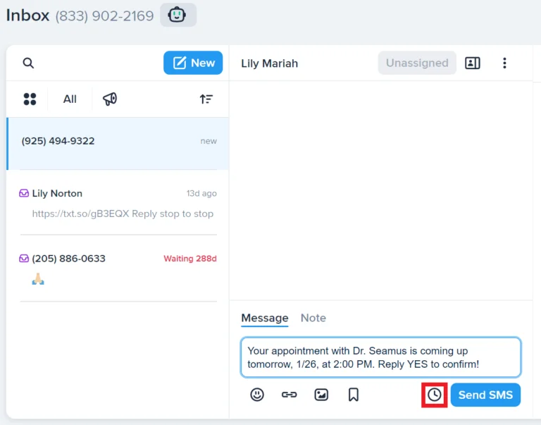 10 ways to schedule a text message - SimpleTexting