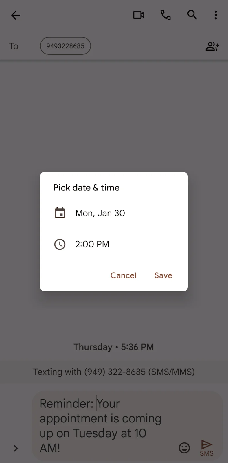 10 ways to schedule a text message - SimpleTexting