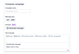 SimpleTexting’s New AI SMS Generator Built | SimpleTexting