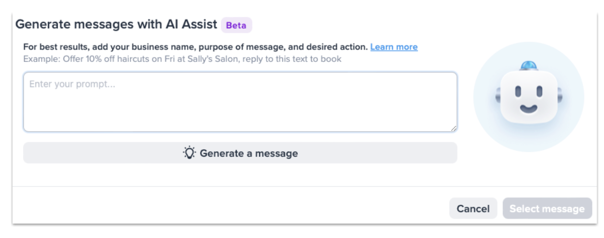 SimpleTexting’s New AI SMS Generator Built | SimpleTexting