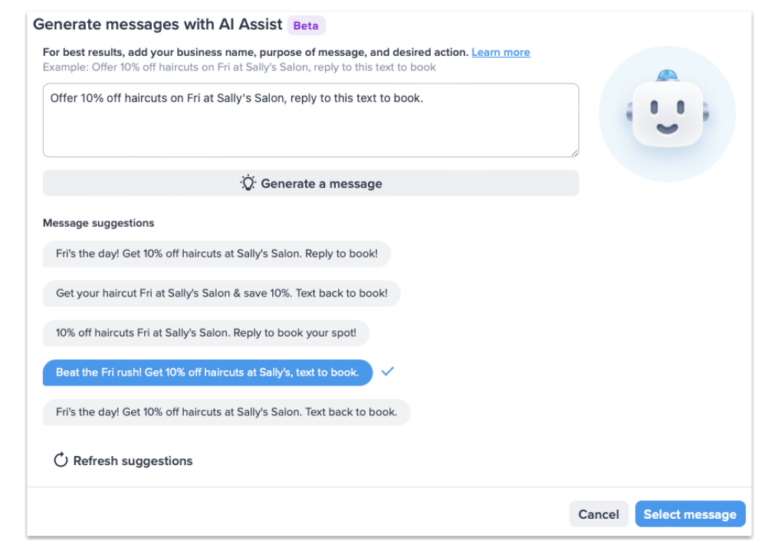SimpleTexting’s New AI SMS Generator Built | SimpleTexting