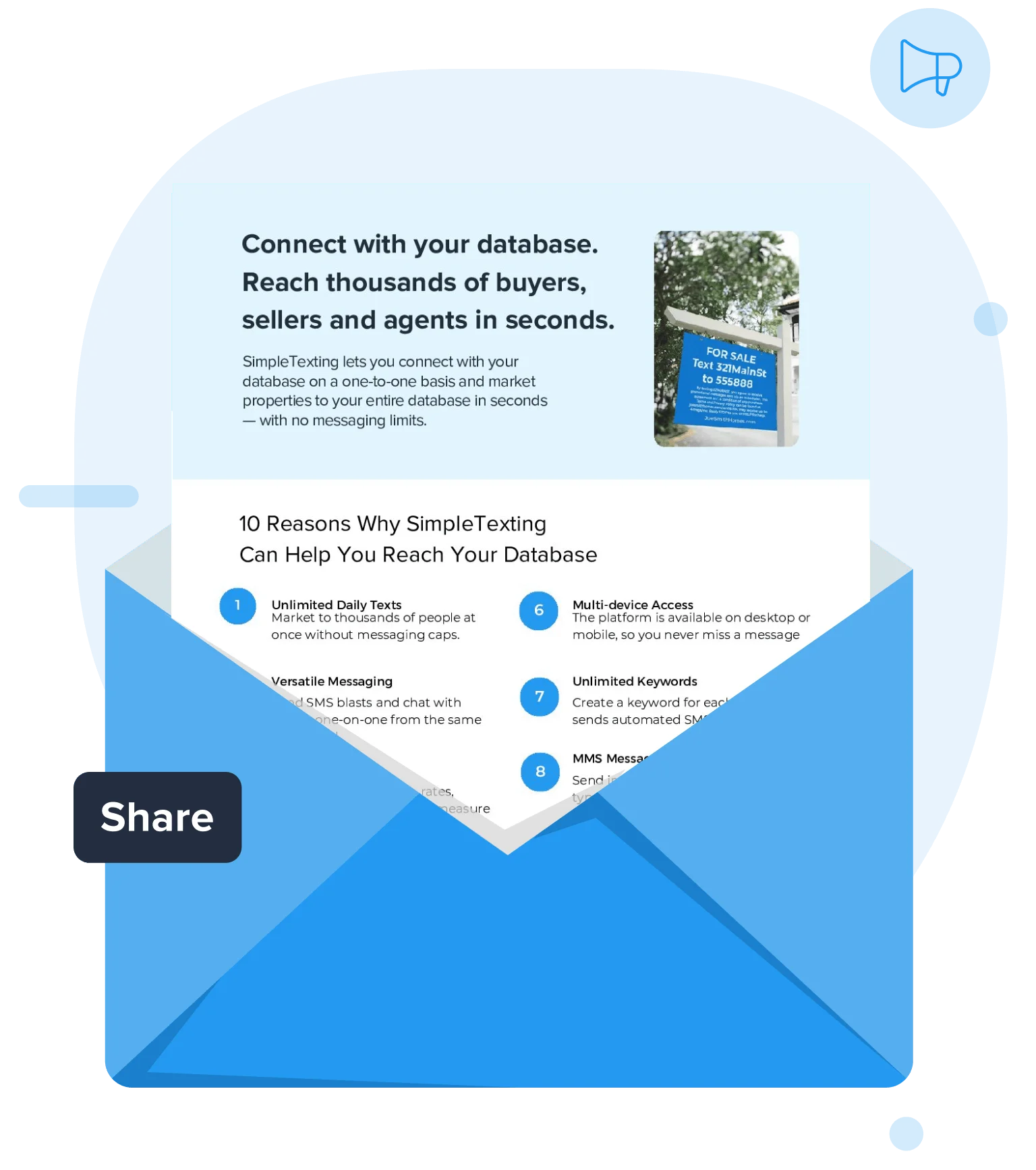 Real Estate Text Message Marketing Tool - SimpleTexting