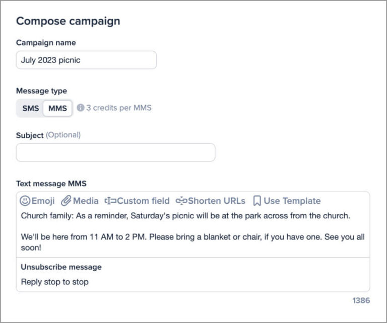 How a church board member saves time on event invites