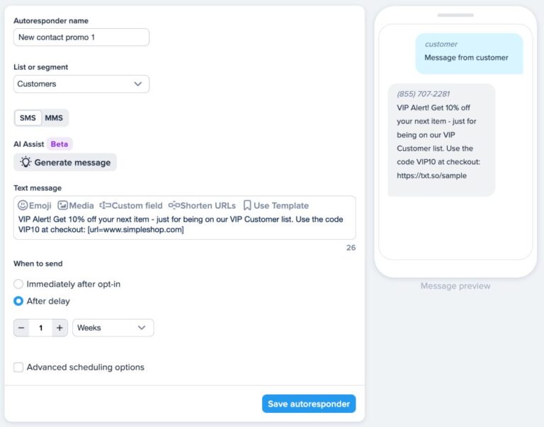 How to create text alerts for your business - SimpleTexting