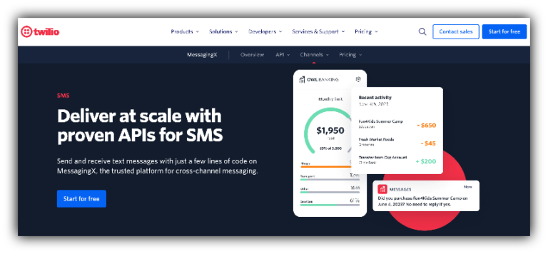 5 best Twilio alternatives to send SMS texts for SMBs