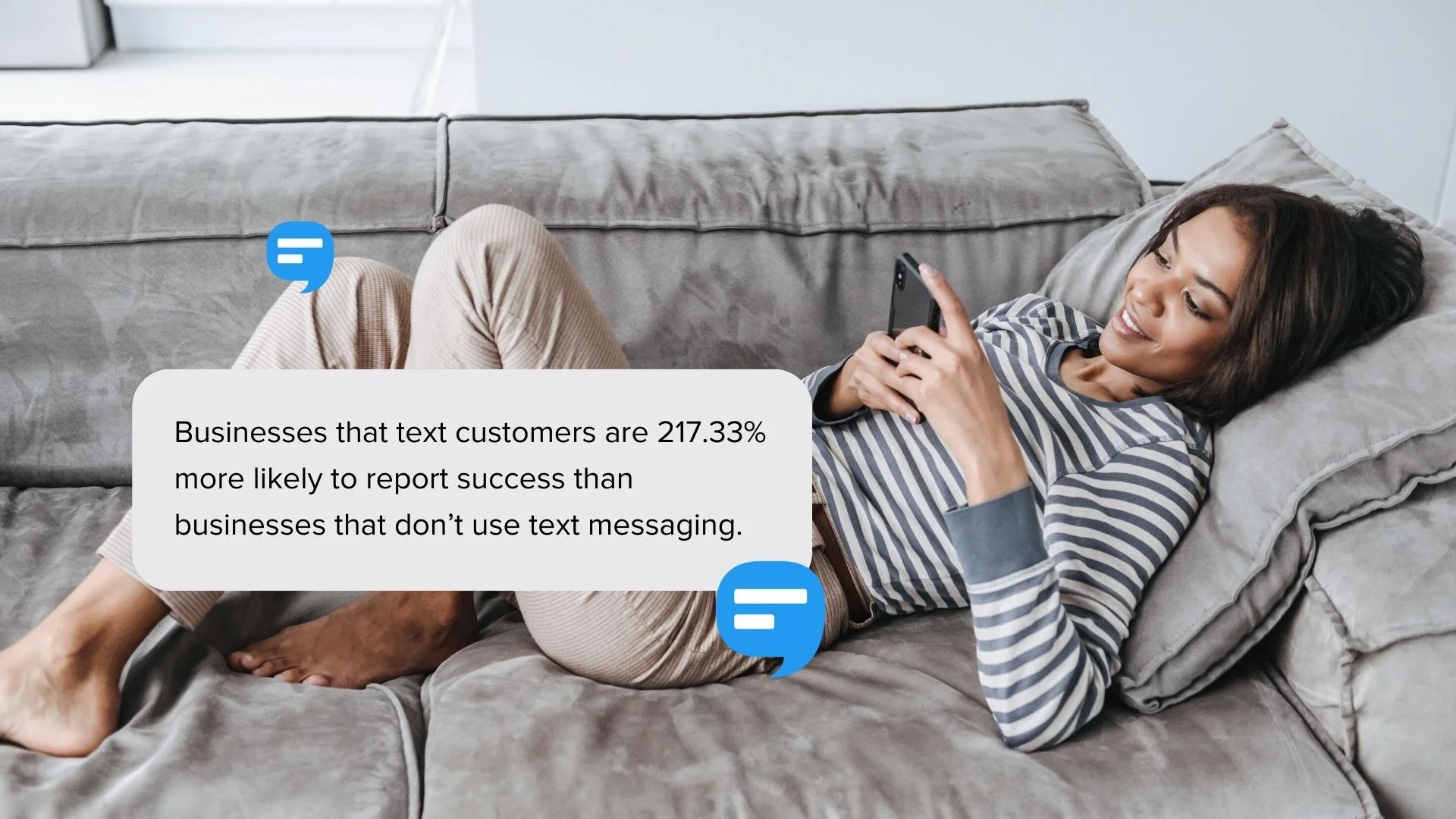 Businesses that text are 217% more successful [study]