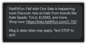Real-life discount offer text message examples you can use today