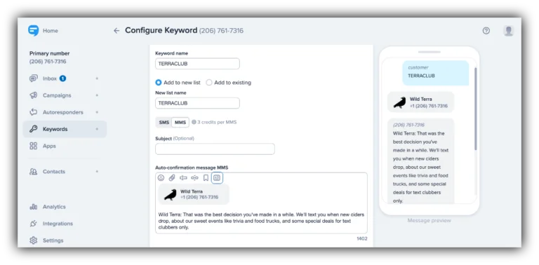 Create a QR Code to Text Your Customers | SimpleTexting
