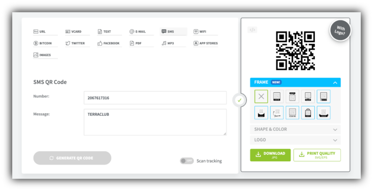 Create a QR Code to Text Your Customers | SimpleTexting