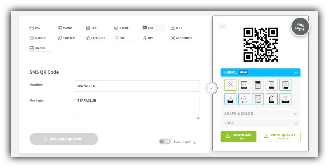 Create a QR Code to Text Your Customers | SimpleTexting