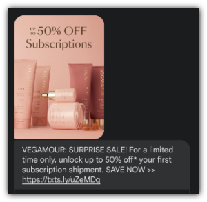 Real-life discount offer text message examples you can use today