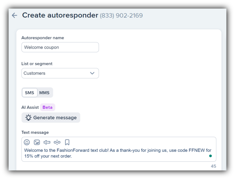Real-life discount offer text message examples you can use today