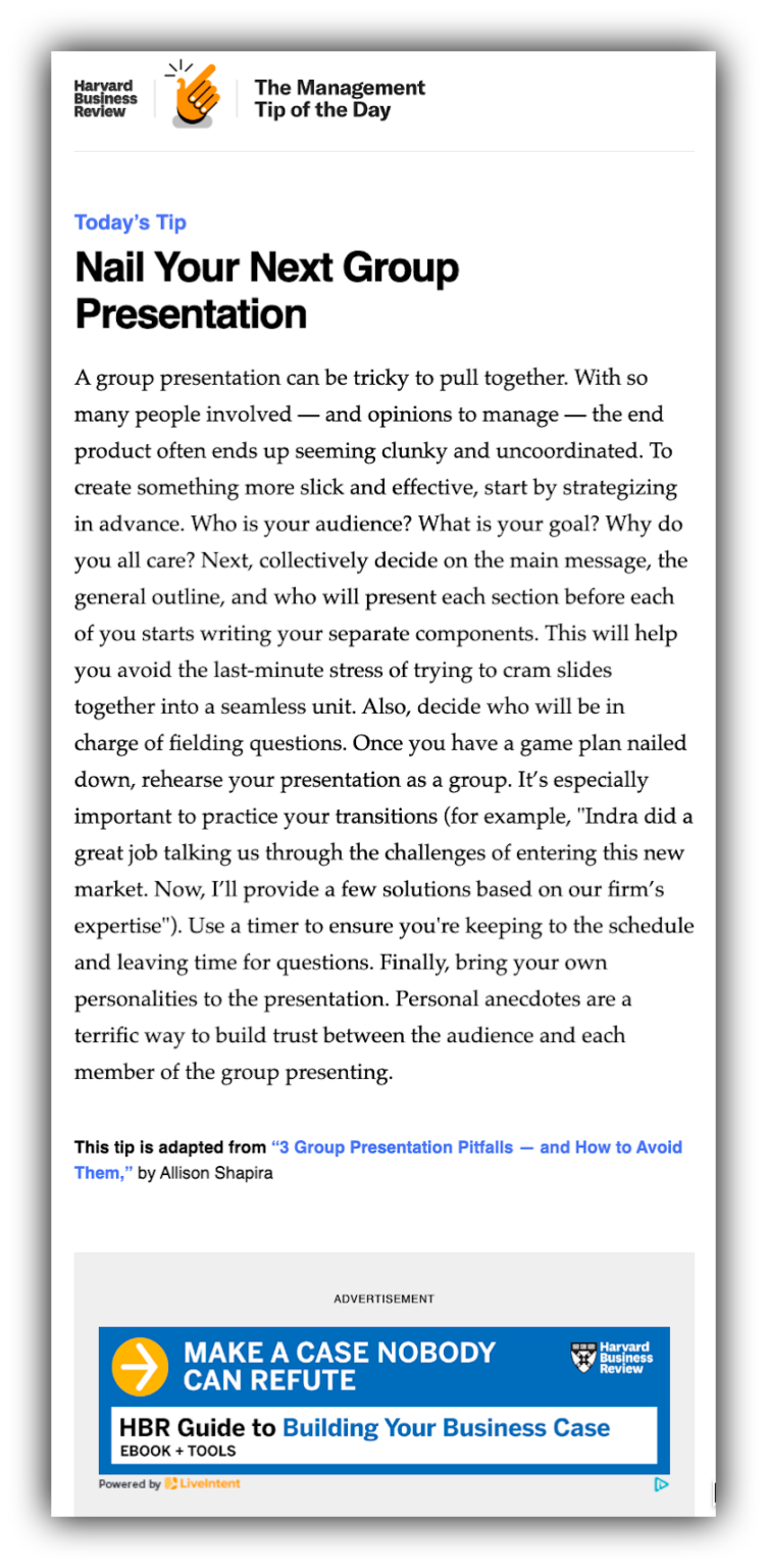 10 can’t-miss small business email newsletter examples - SimpleTexting