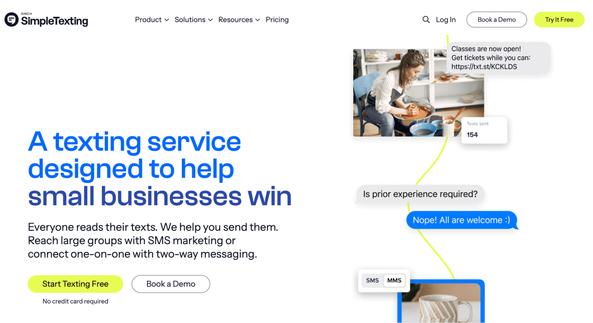 Text marketing for salons | SMS marketing for spas | SimpleTexting