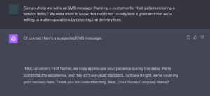 How to craft a thank you for your purchase message - SimpleTexting