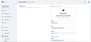 Contact cards: Text vCards to simplify number saving