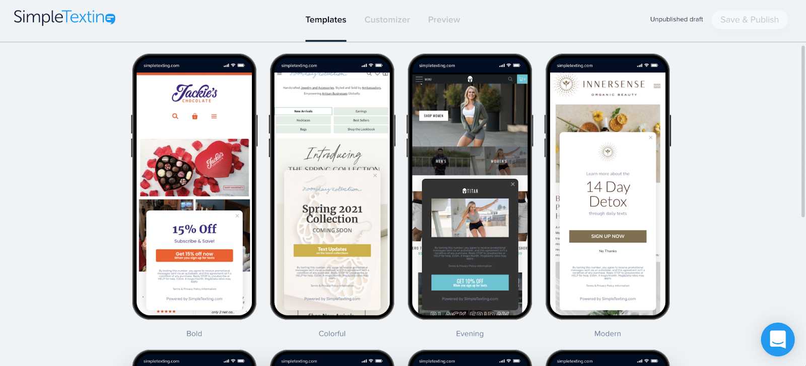 Create an SMS pop-up in 4 easy steps | SimpleTexting