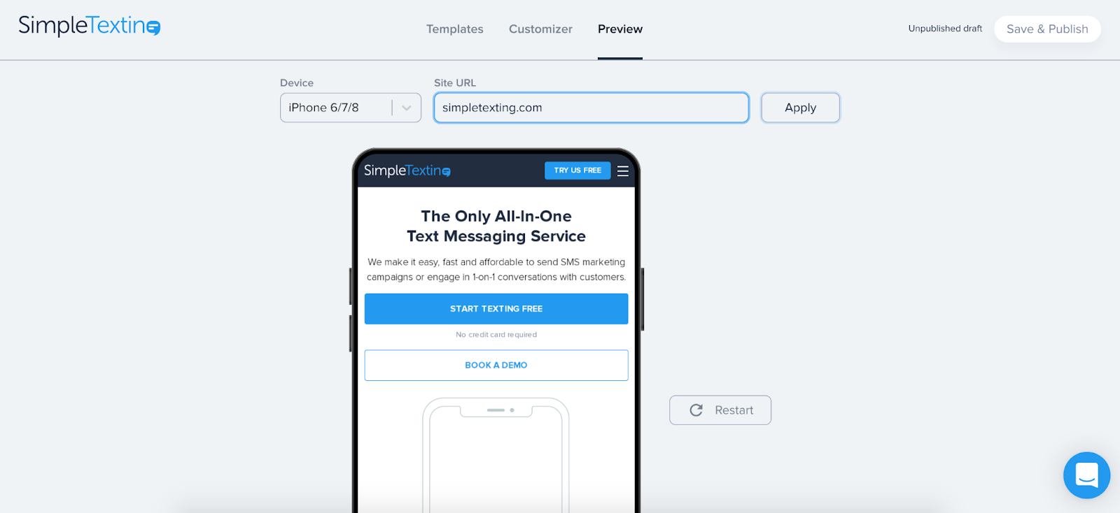 Create an SMS pop-up in 4 easy steps | SimpleTexting