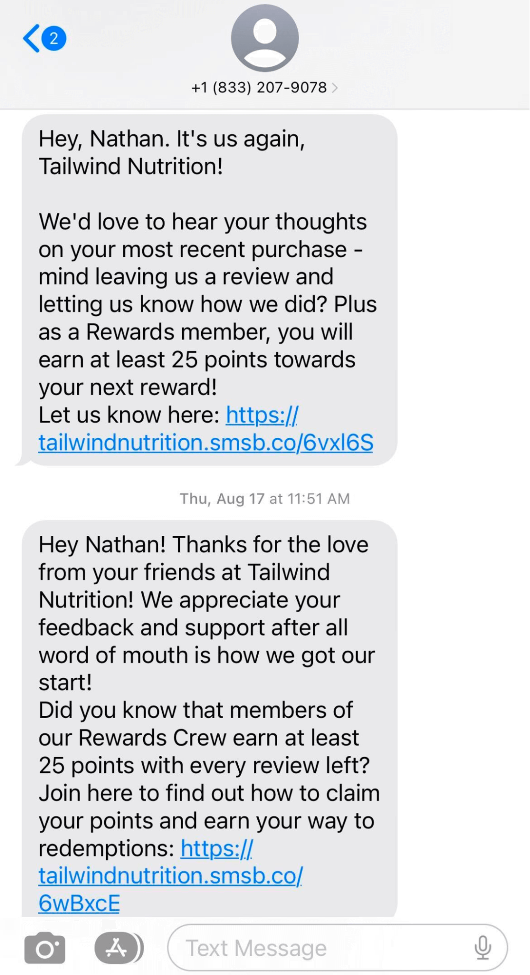 How to thank customers for their reviews