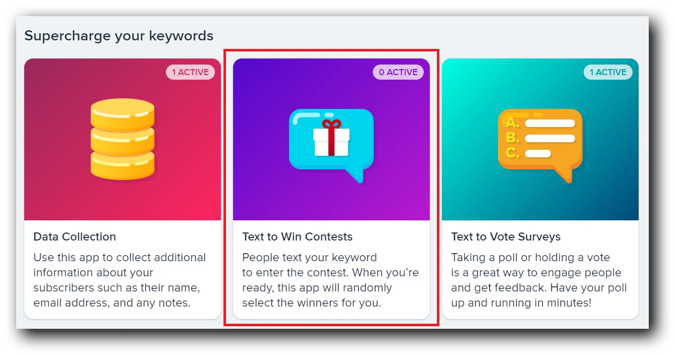Text to Win sweepstakes | Text sweepstakes | SimpleTexting