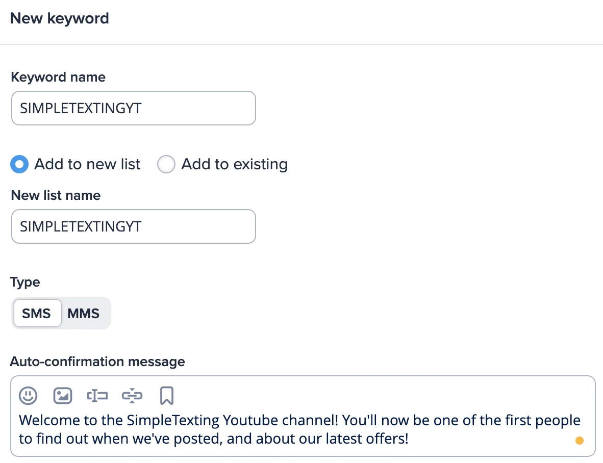 How to send a message on YouTube to your subscribers | SimpleTexting