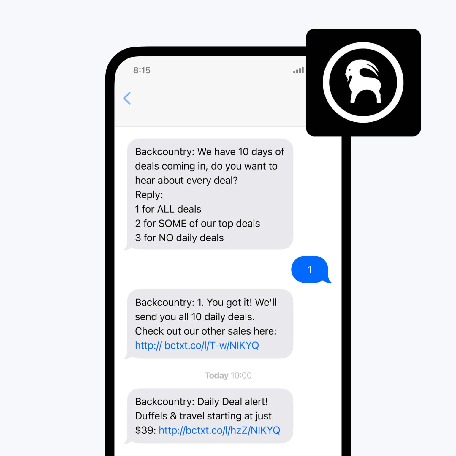 18 promotional text message examples to take and send - SimpleTexting