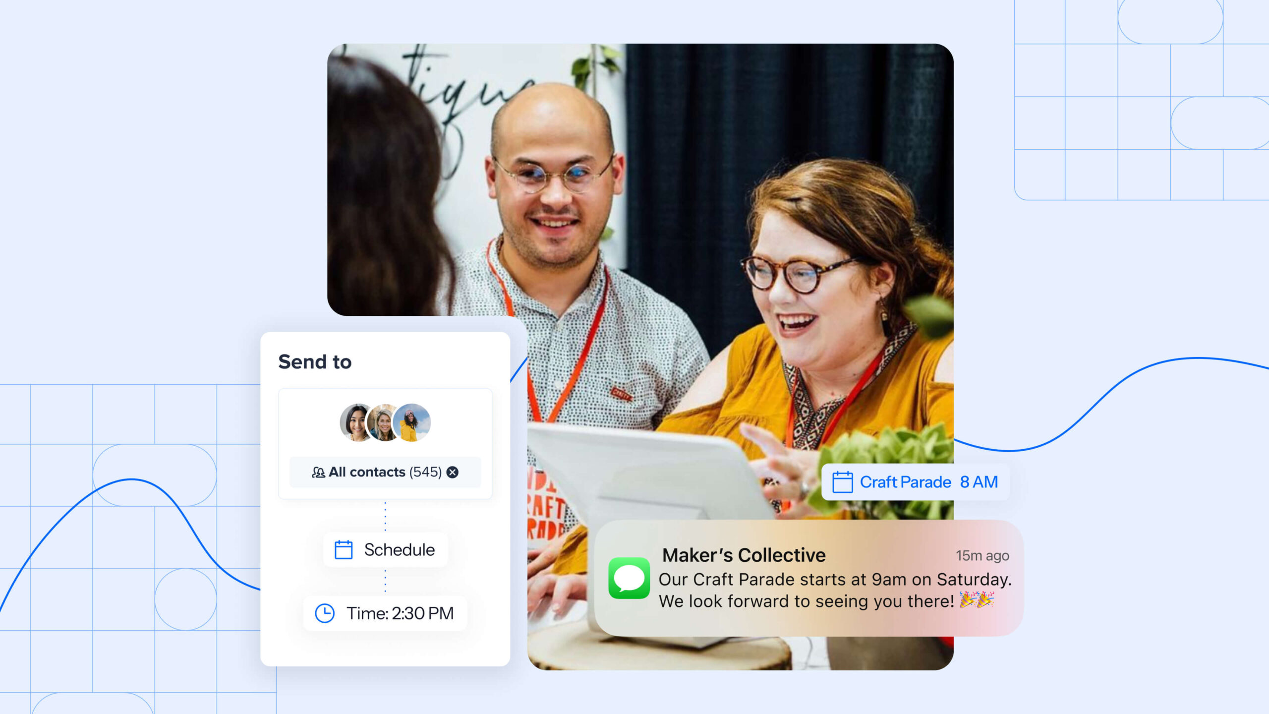 Inside Makers Collective's event text messaging strategy
