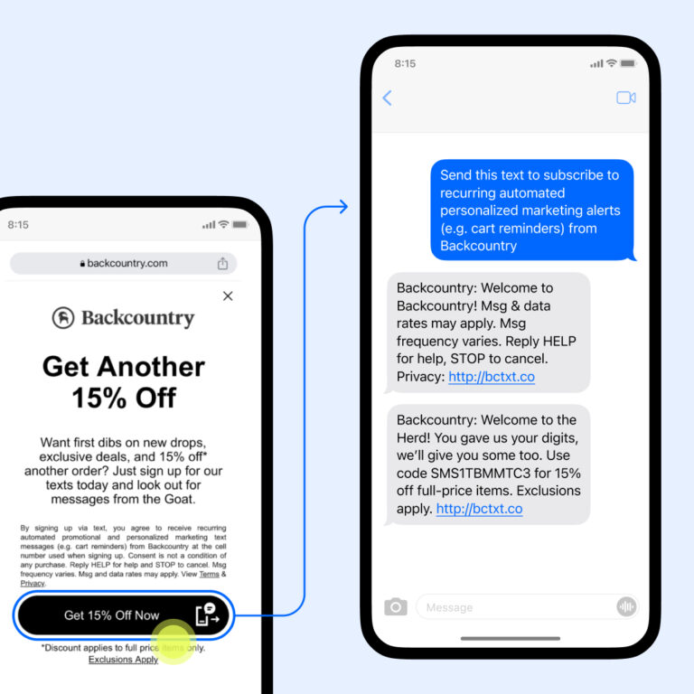 SMS links: How to set up a link that when clicked sends a text