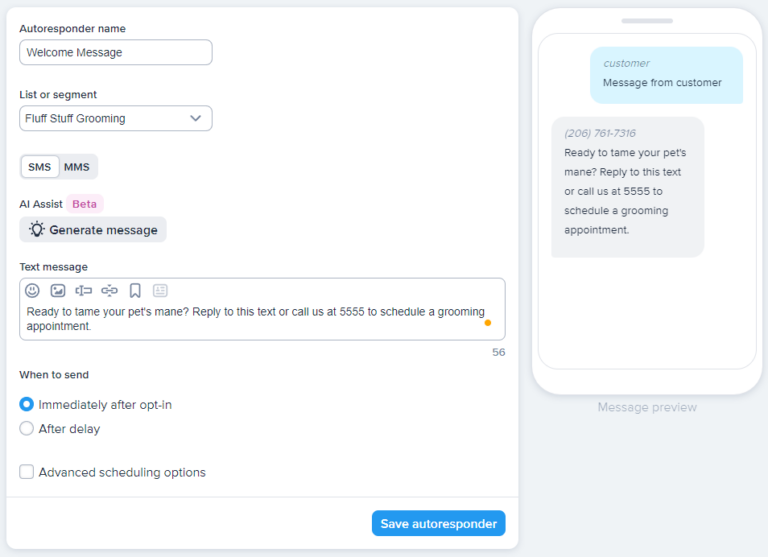 Text-to-subscribe: how to collect SMS and email subscribers