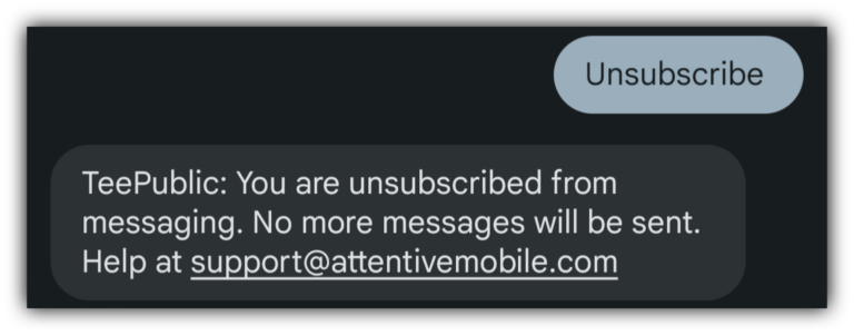 Opt-out compliance: Tips and opt-out text message examples