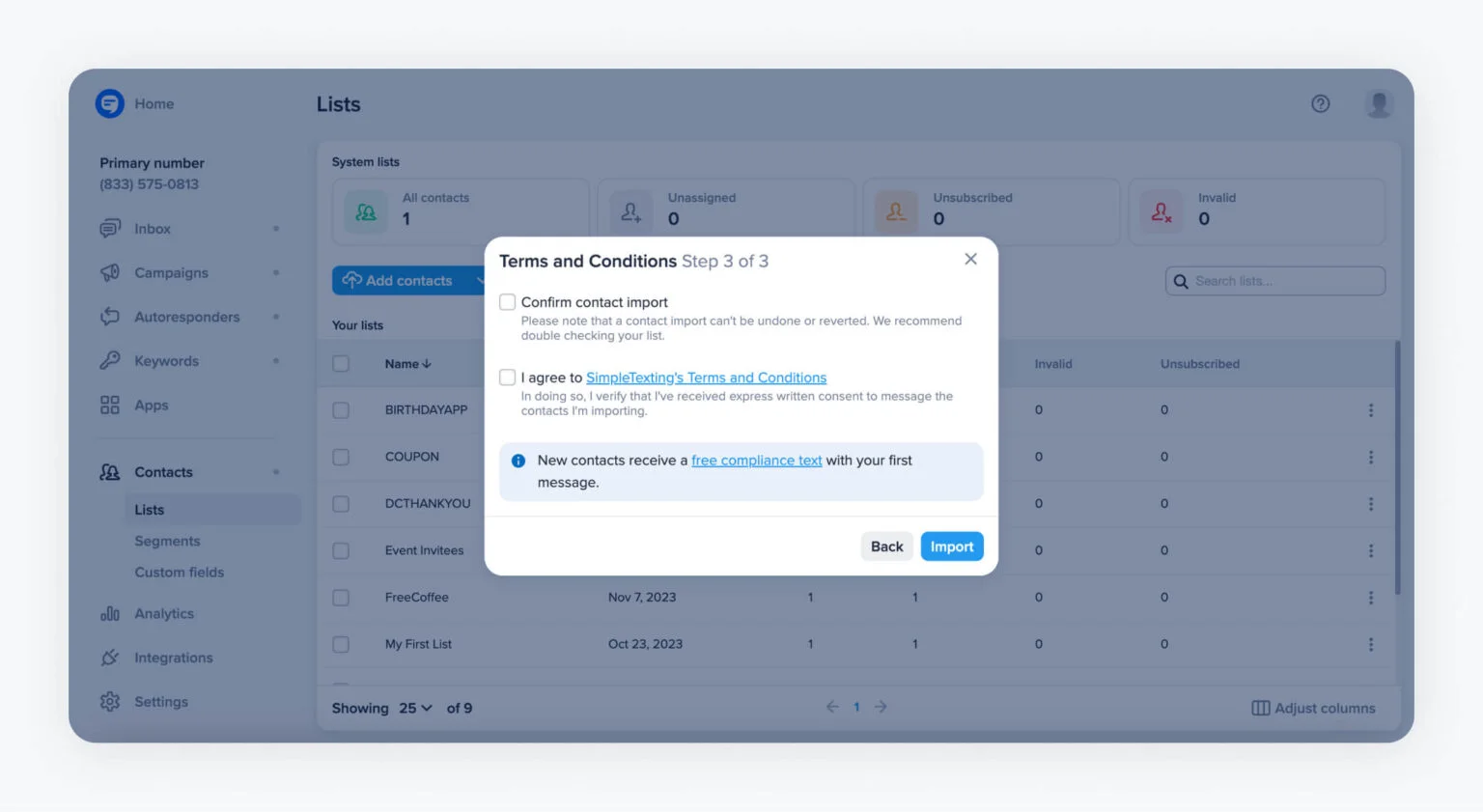 How to Send Text Message Invitations: Step-by-step | SimpleTexting