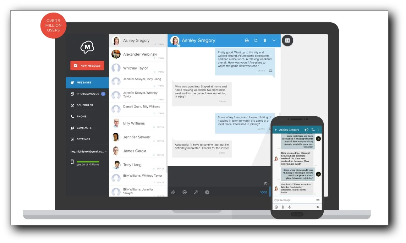 The 9 best text apps for your computer (comparison) - SimpleTexting